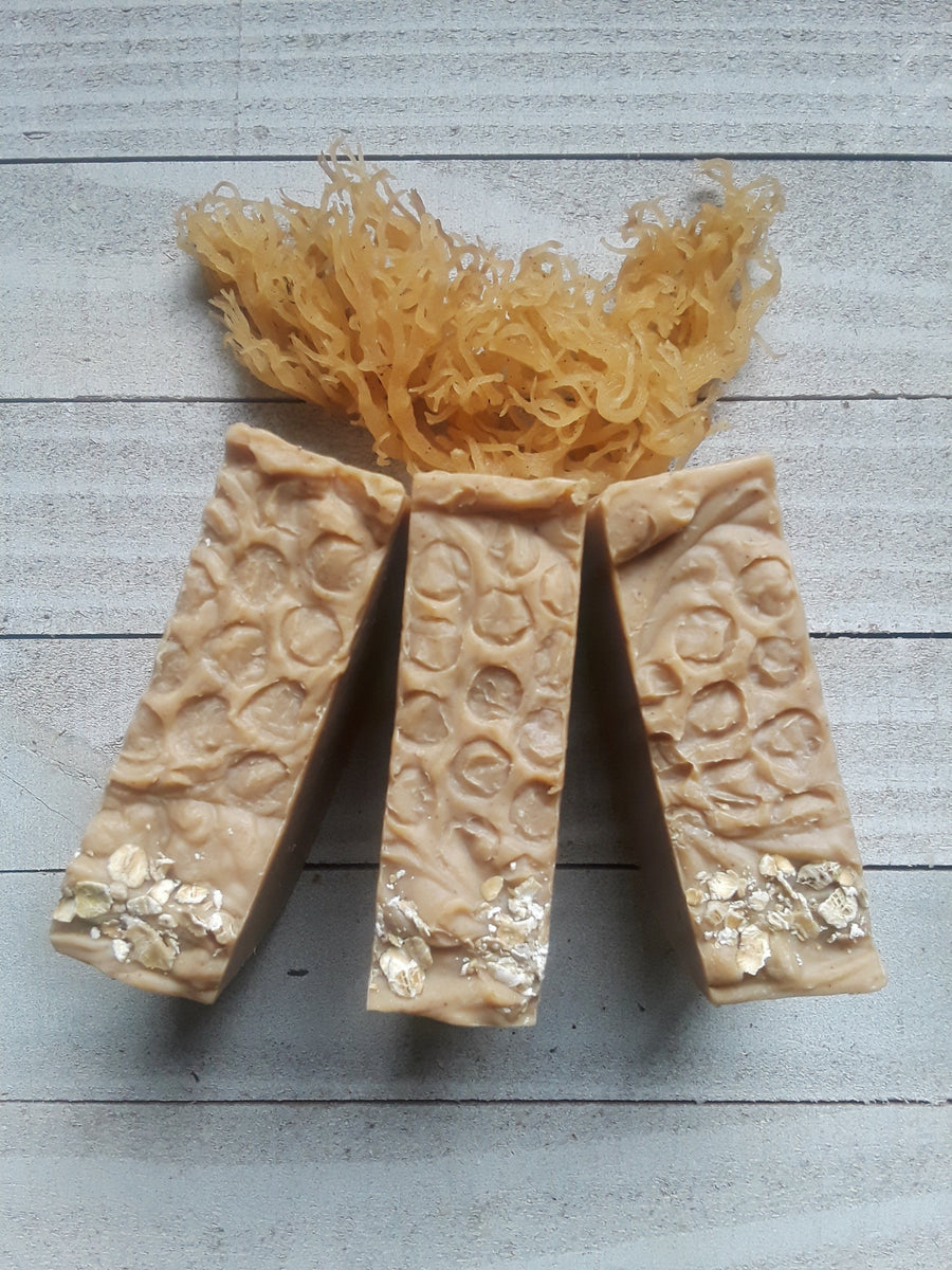 Oat Milk & Honey Sea Moss Bar Soap / 1 Bar - $7.99 or 3 Bars - $20.50 ...